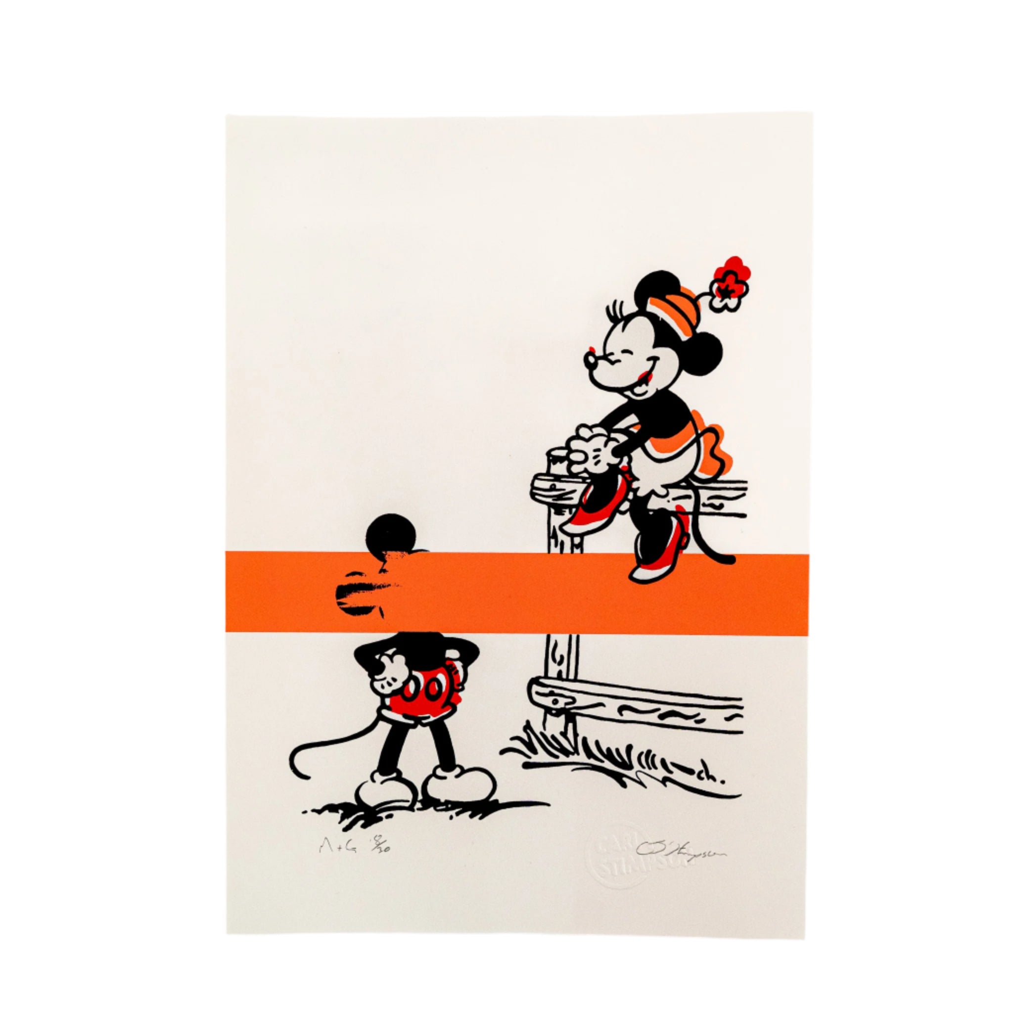 M&G (Pink Stripe) │ Carl Stimpson │ Helm Gallery