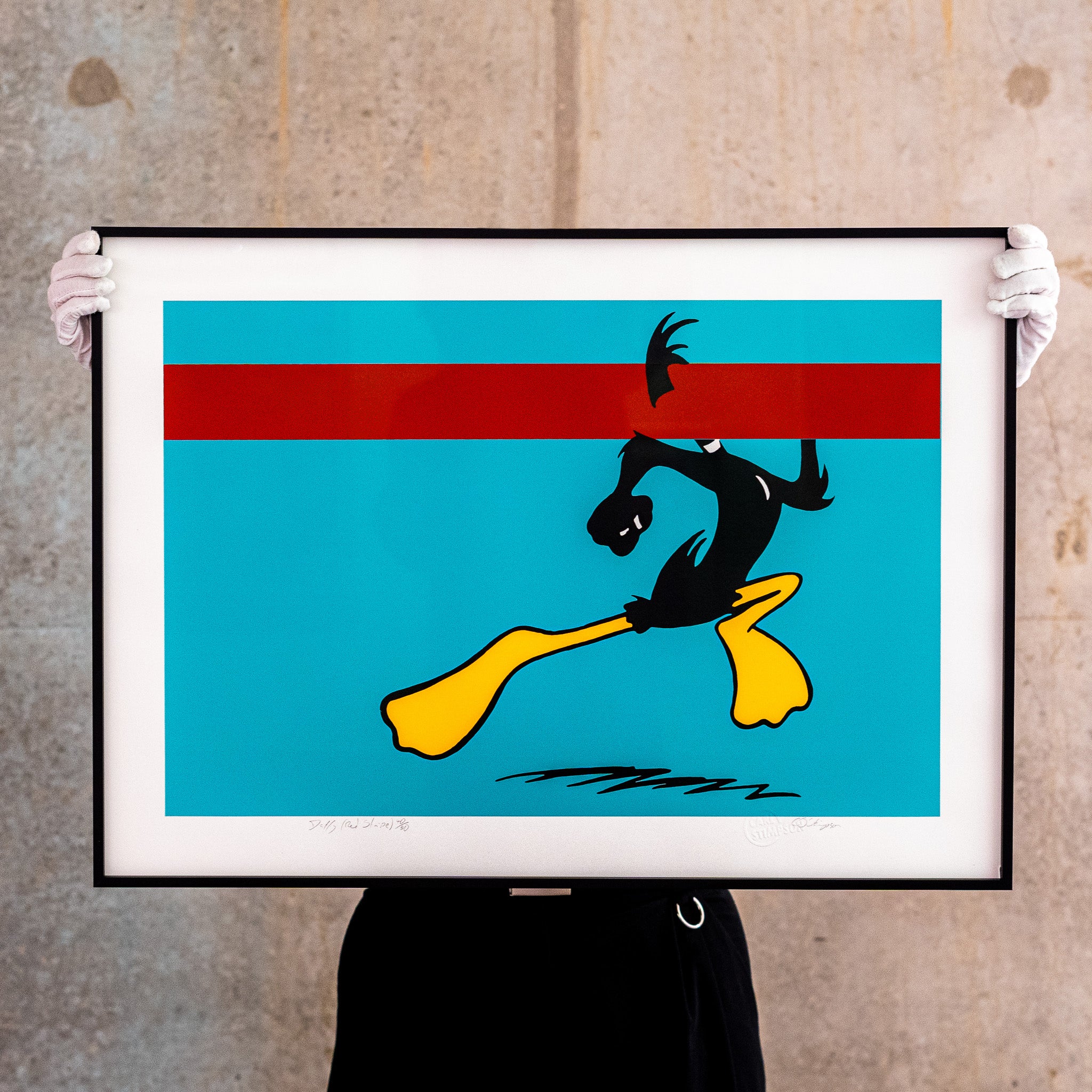 Daffy (Red Stripe) │ Carl Stimpson │ Helm Gallery