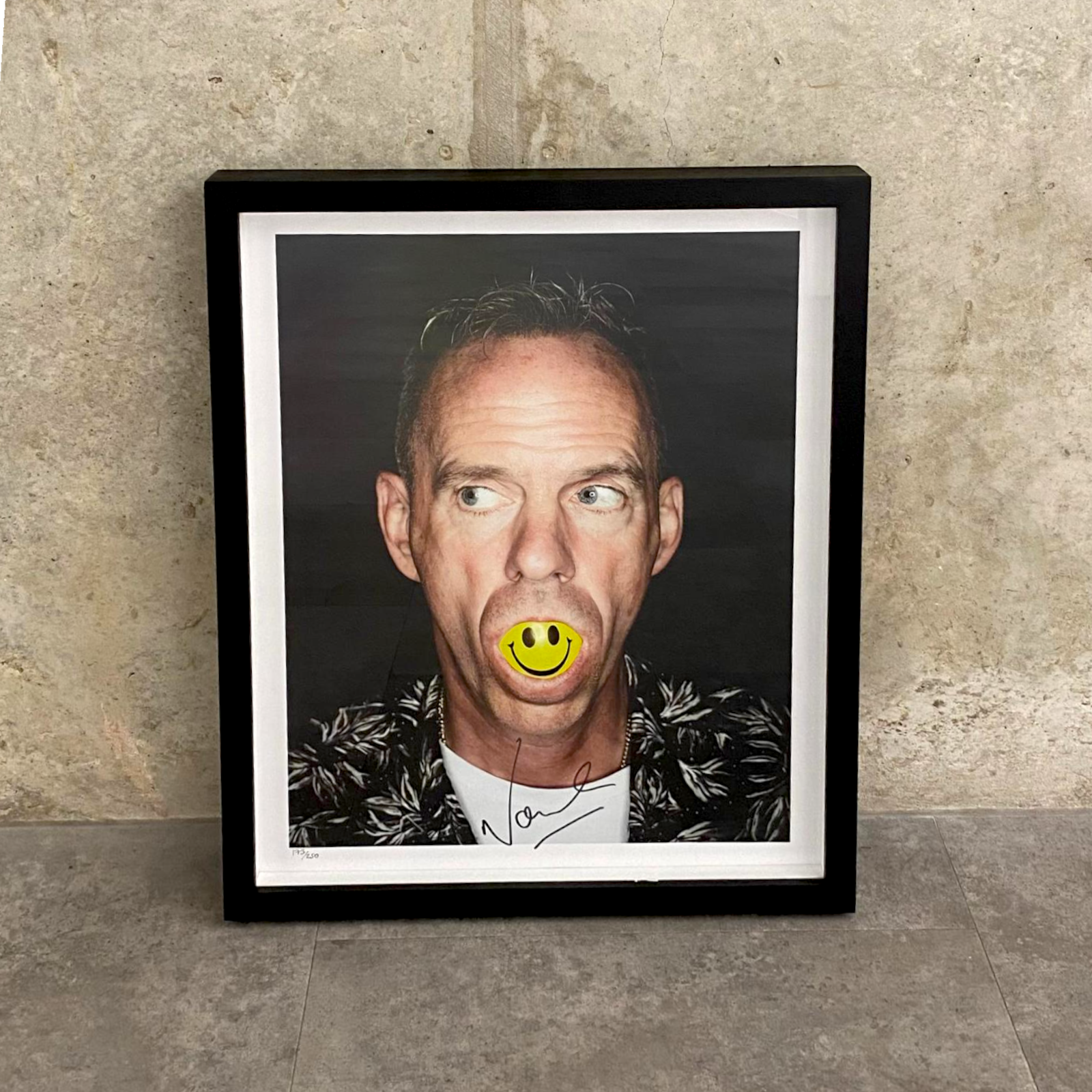 Fatboy Slim, Smiley (Looking Sideways) | Jessica van der Weert | Helm ...